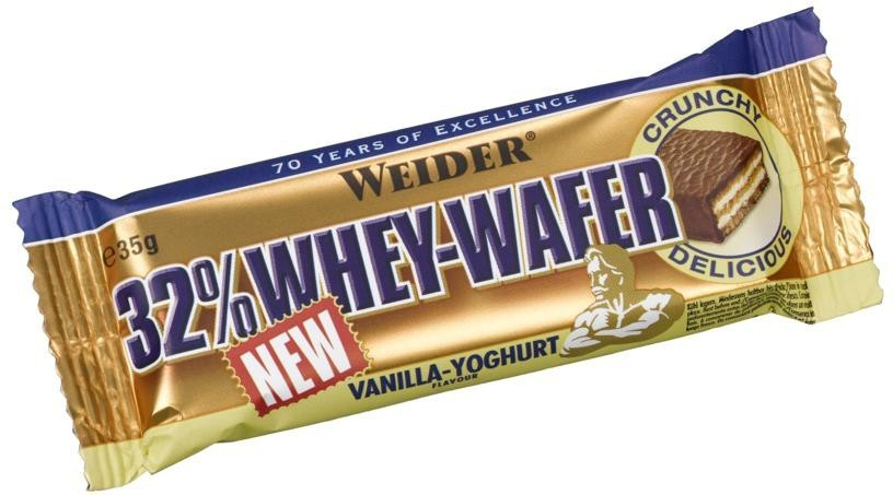 Weider 32% whey wafer 35 g купить Киев и Украина, цена и отзывы ⭐ Mega Mass
