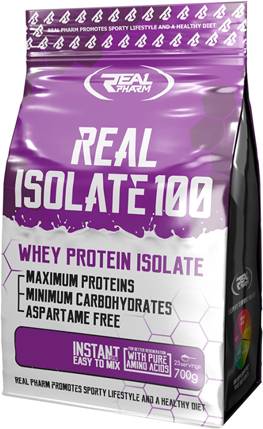 Real pharm real isolate 100 700 g купити, ціна в Києві та Україні ...