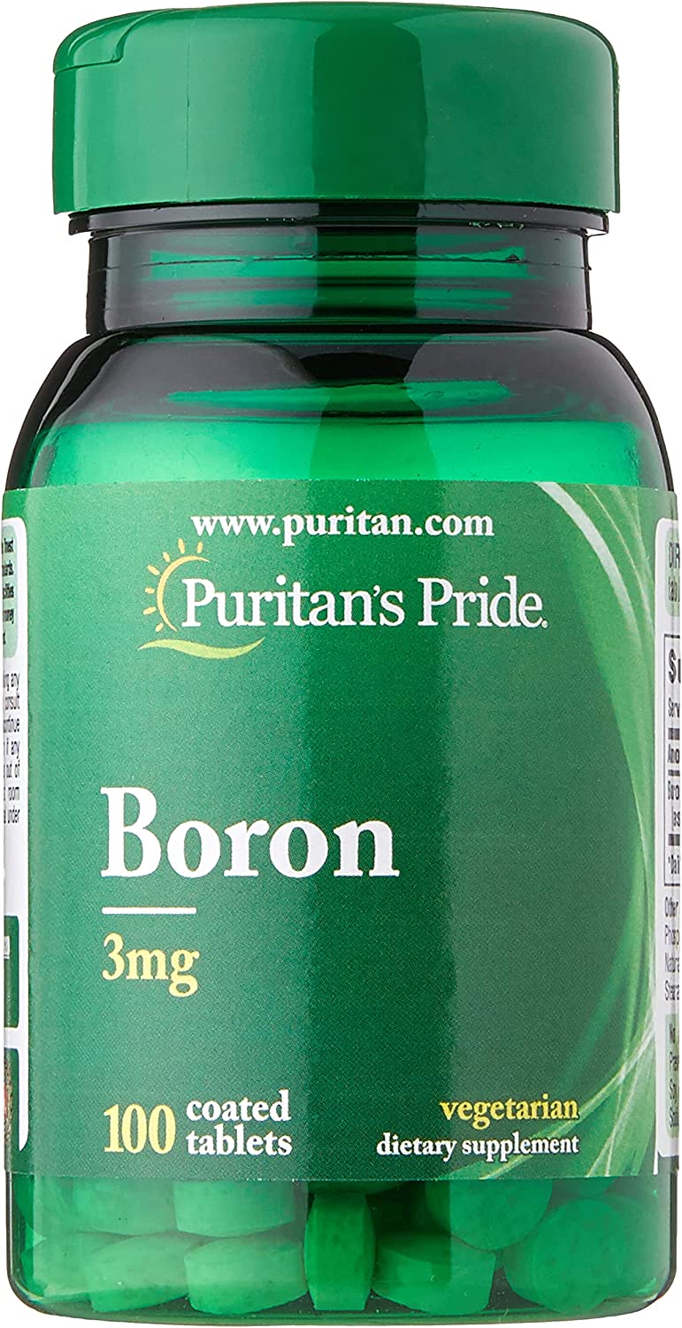Puritan's pride boron 3 mg 100 tabs купити, ціна в Києві та Україні ...