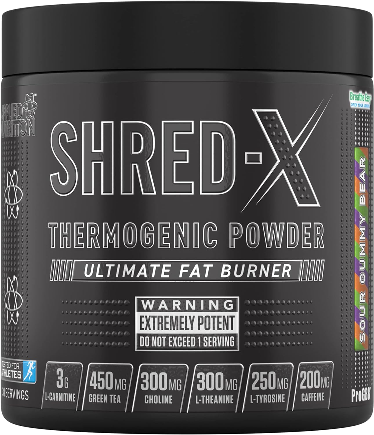 Applied nutrition shred - x extreme thermogenic 300 g купити, ціна в ...
