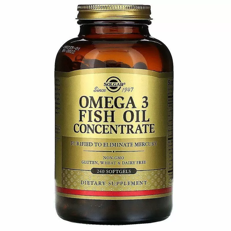 Solgar omega 3 fish oil concentrate 240 softgels купить Киев и Украина ...