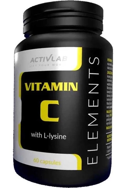 Activlab elements vitamin c with l-lysine 60 caps купить Киев и Украина ...