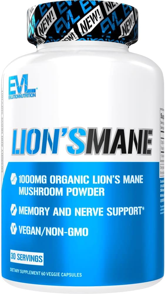 Evolution nutrition lion's mane 60 caps купить Киев и Украина, цена и ...