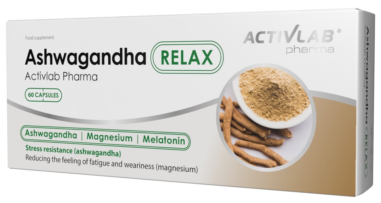 Activlab pharma ashwagandha relax 60 caps купить Киев и Украина, цена и ...