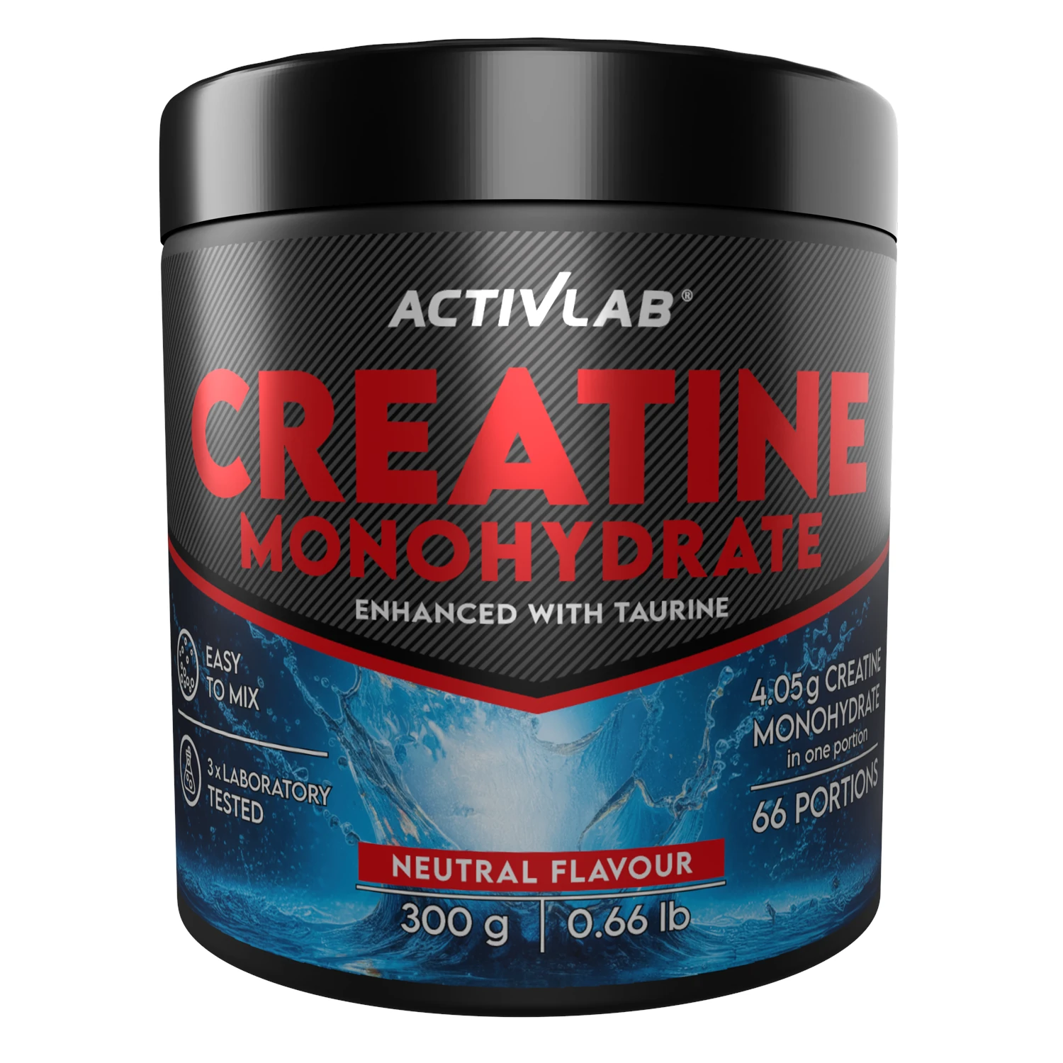 Activlab cs creatine monohydrate with taurine 300 g купити, ціна в ...