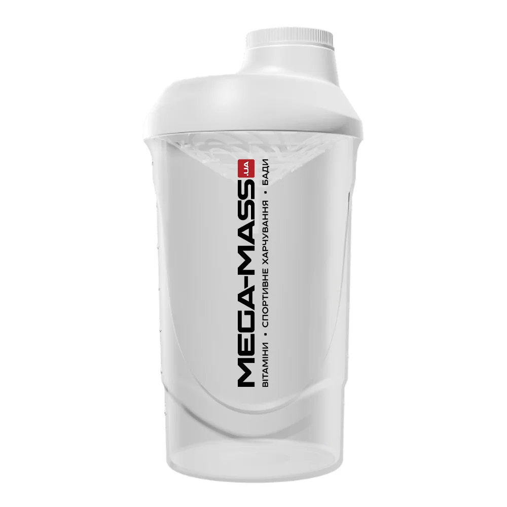 Shaker mega-mass.ua wave 600 ml opal white купити, ціна в Києві та ...