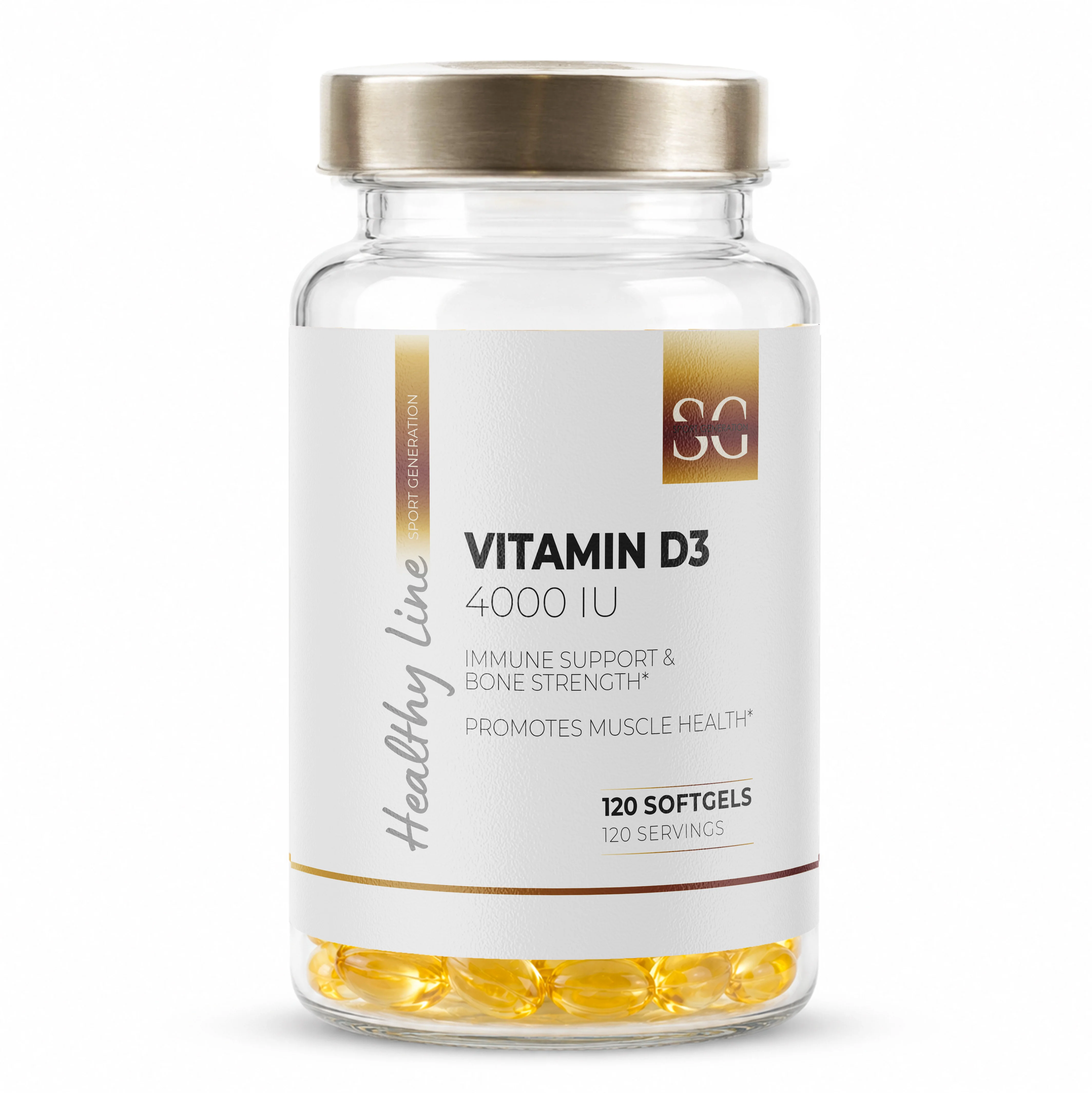 Опис sport generation healthy line vitamin d3 4000 iu 120 softgels ...