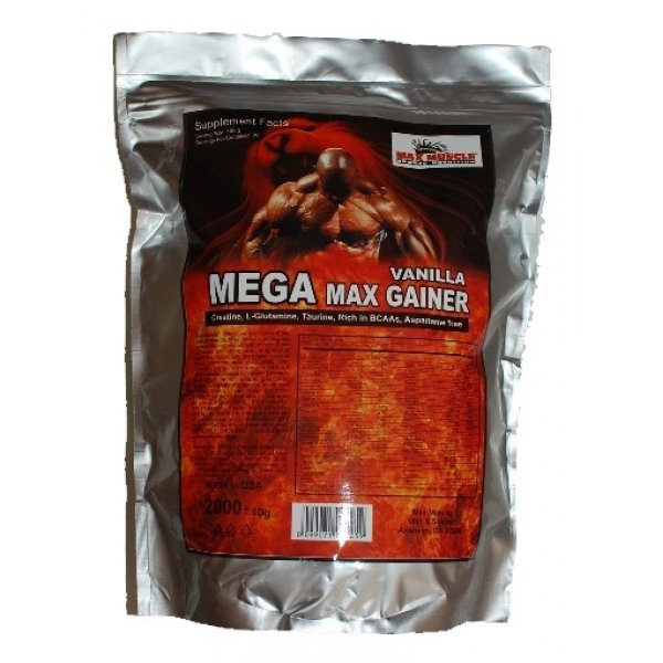 Max muscle mega max gainer 2000г купить Киев и Украина, цена и отзывы ⭐ ...