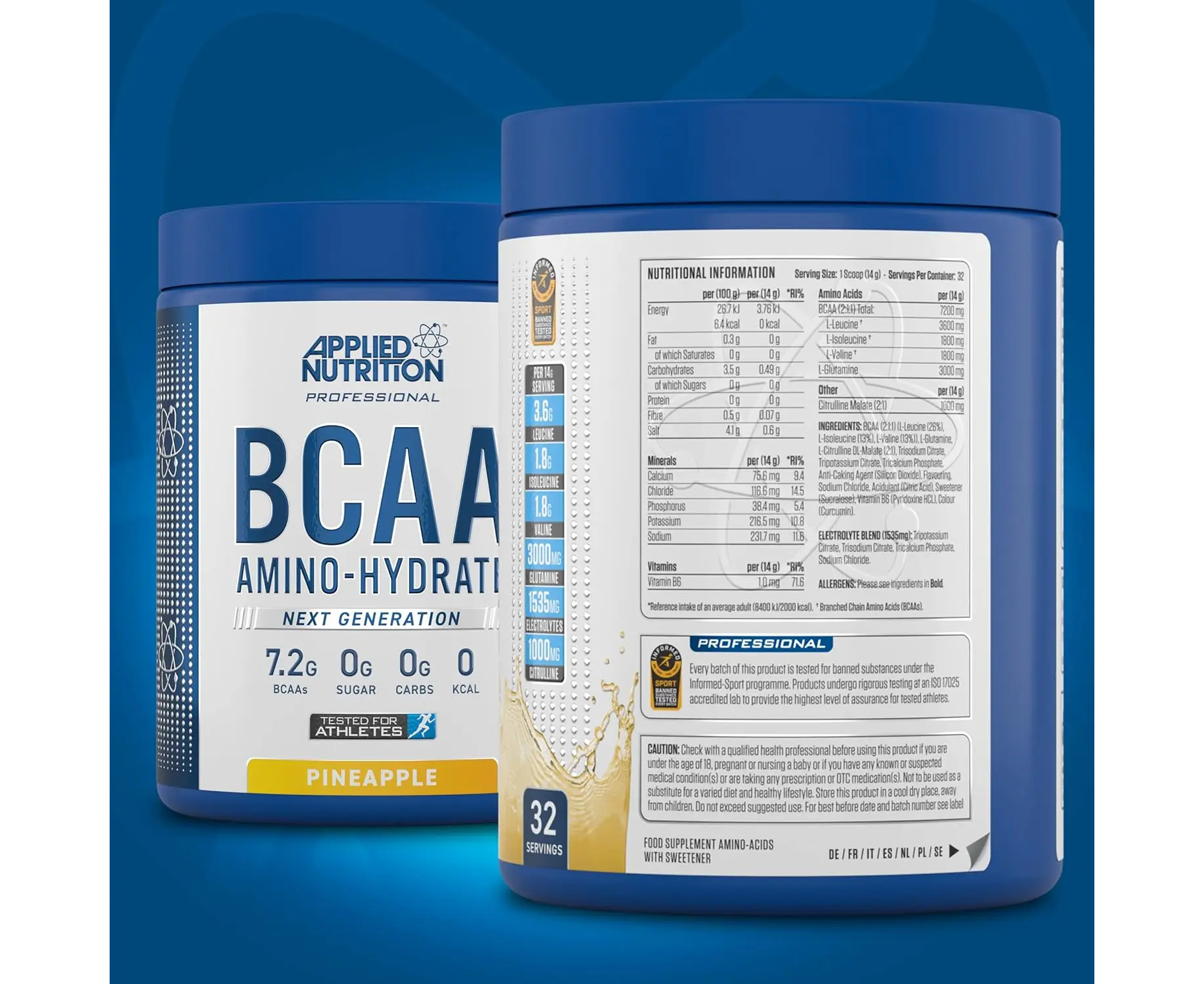 Applied nutrition bcaa amino-hydrate 450 g купити, ціна в Києві та ...