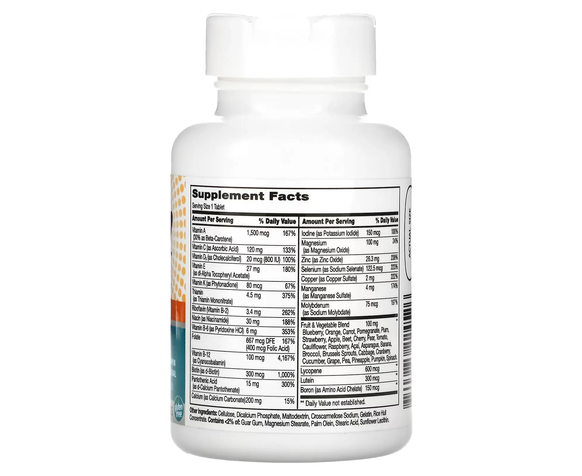 21st century wellify men's 50+ multivitamin - multimineral 65 tabs ...