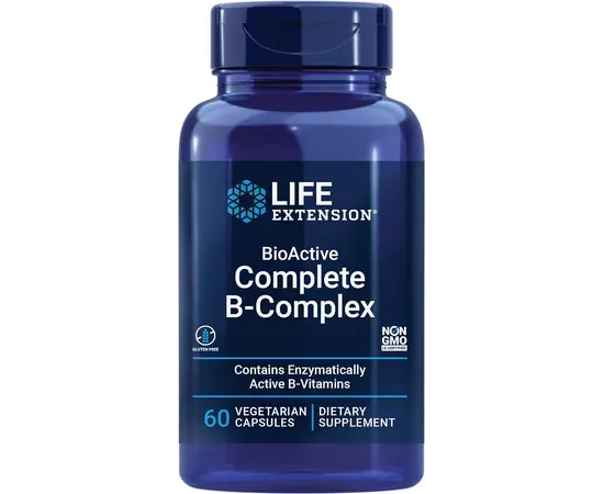 Life extension bioactive complete b-complex 60 caps купити, ціна в ...
