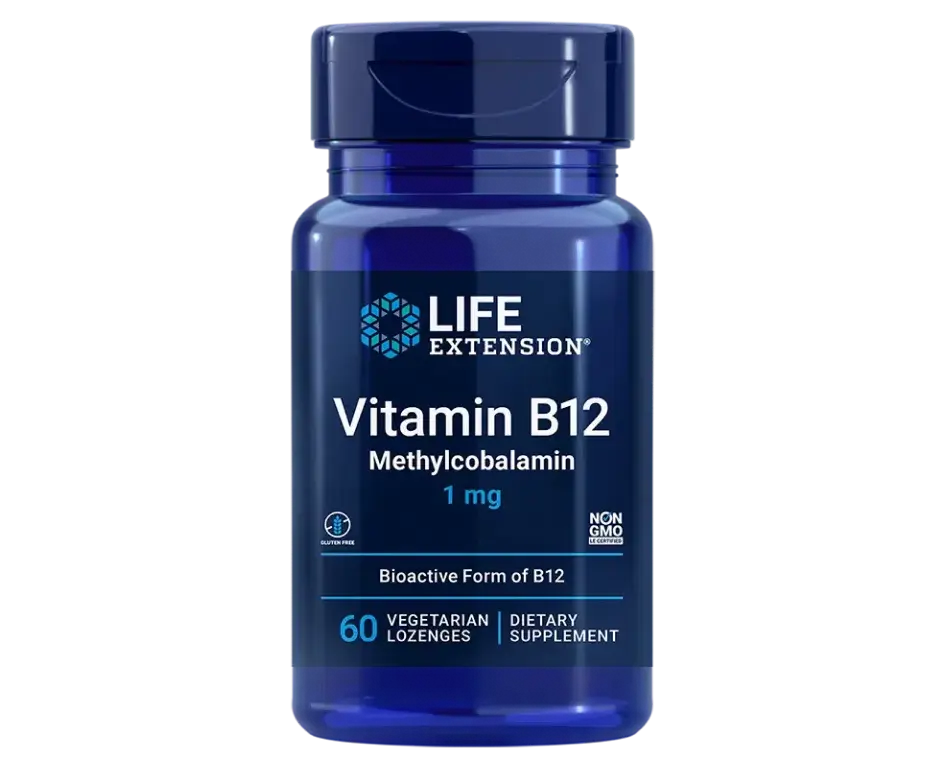 Life extension b12 1 mg 60 lozenges купити, ціна в Києві та Україні ...